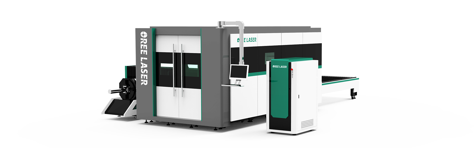Full protection high speed fiber laser cutting machine for metal-Oree laser