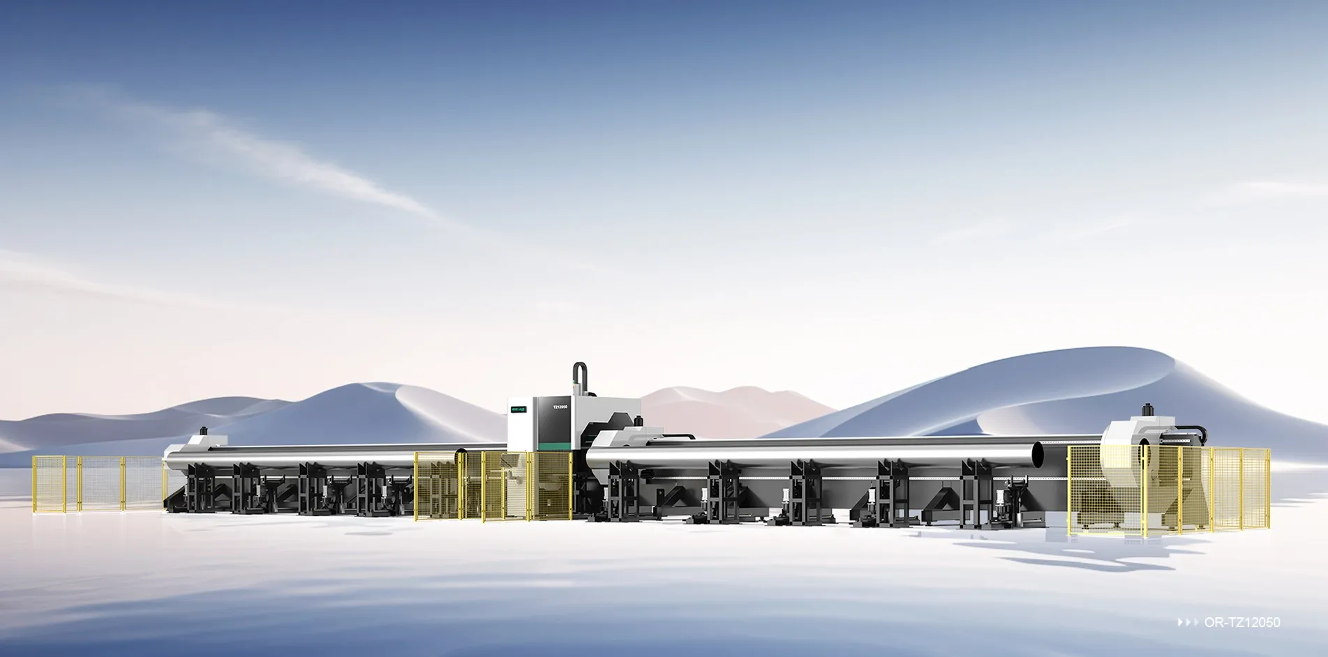 Ultra-heavy Four-chuck Tube Laser Cutting Machine OR-TZ